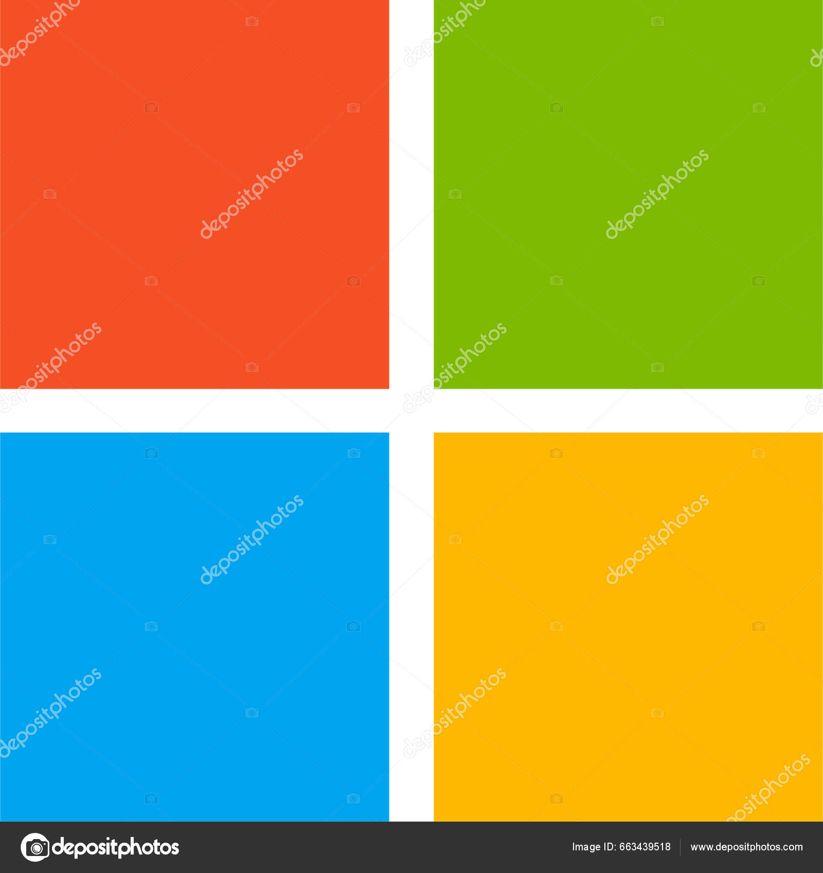 Microsoft Window Logo Realistic Window Operating System Brand Logotype ... Microsoft Window Logo Realistic Window Operating System Brand Logotype ...
