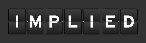 Implication Vector Images | Depositphotos