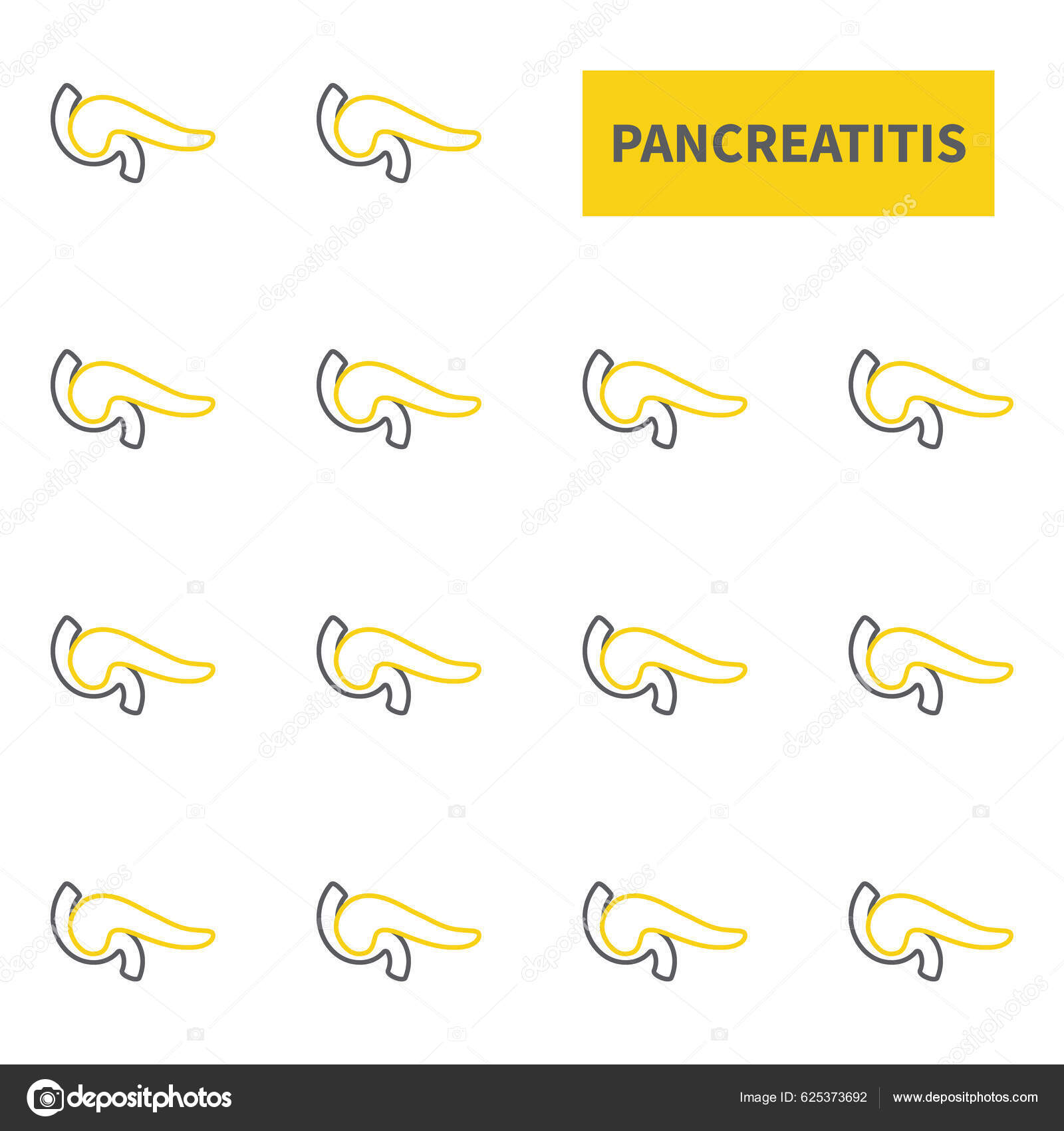 Pancreatitis Pancreas Inflammation Pancreatic Disease Awareness Pattern ...