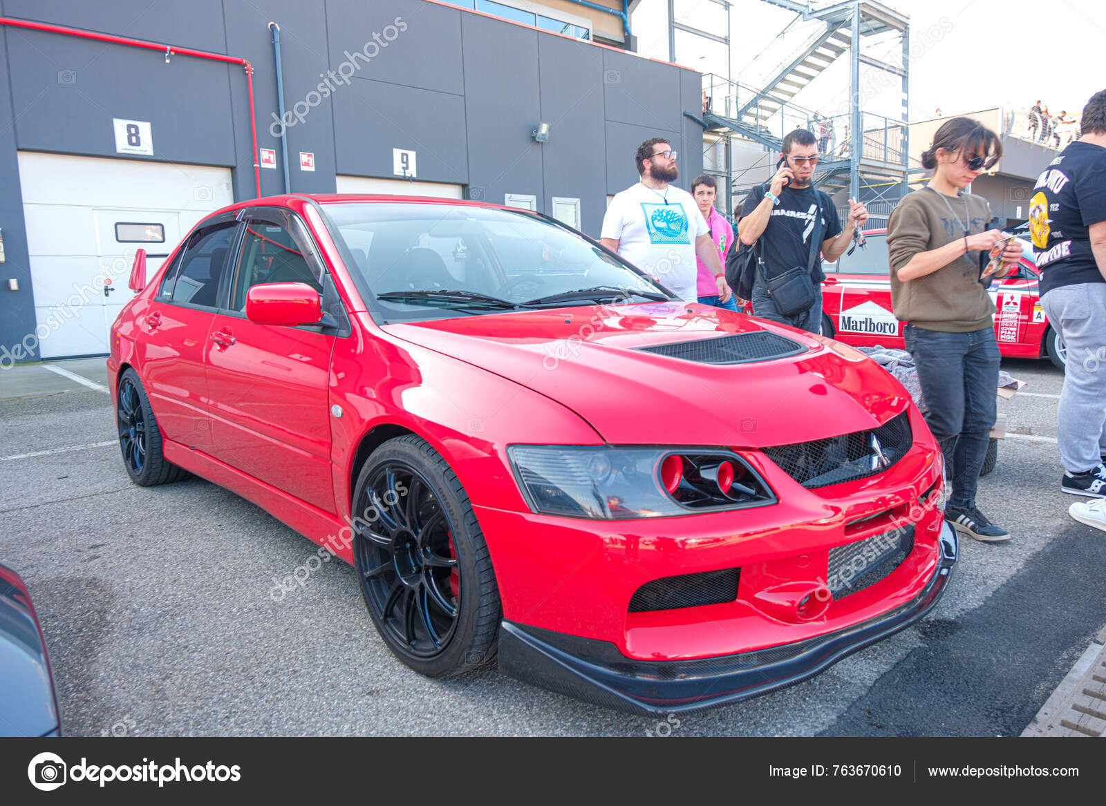 Cremona Italy 2024 Jcm Free Japanese Car Rally Mitsubishi Lancer ...