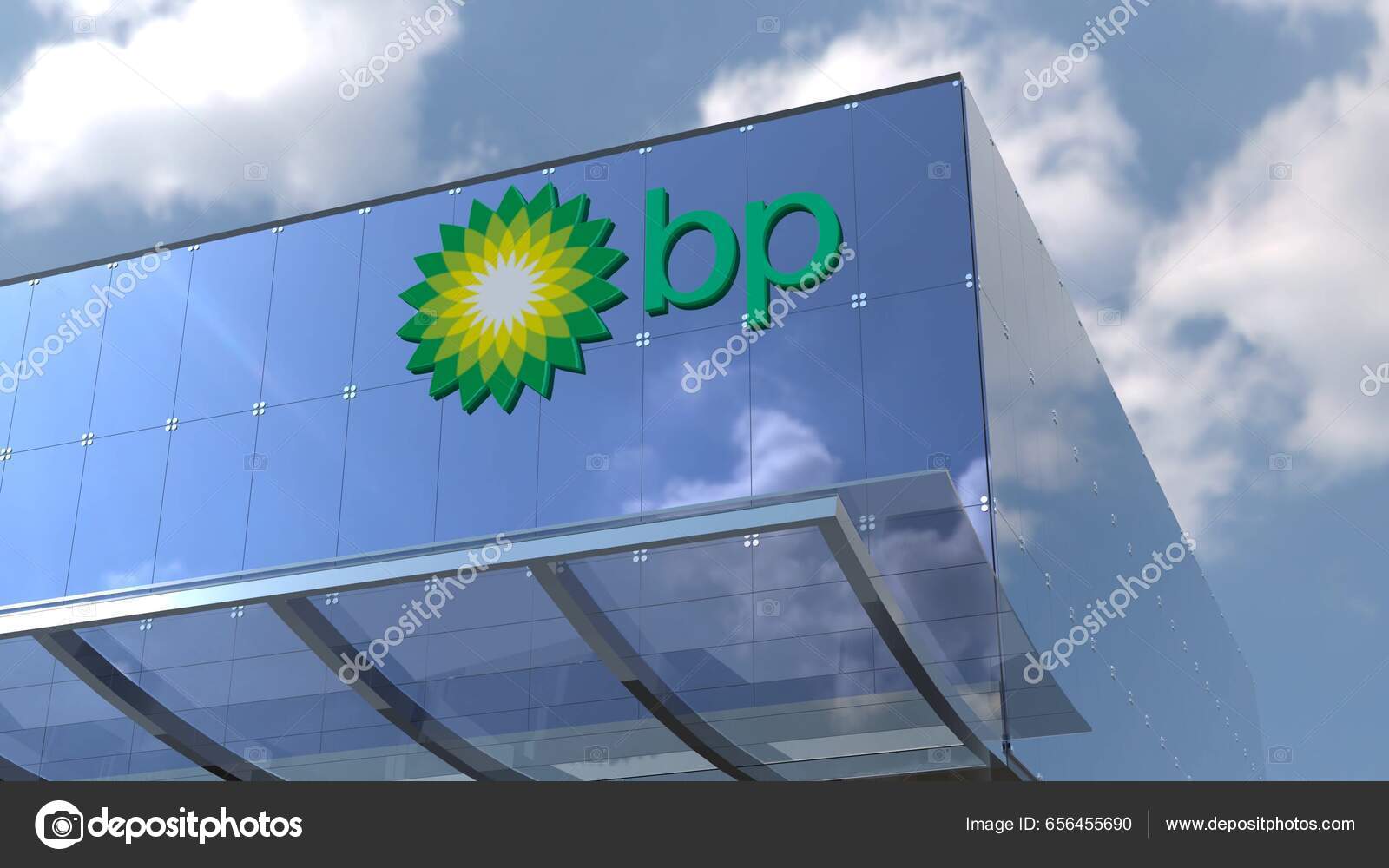 Plc Step Impressive Corporate Headquarters Building Only Editorial ...