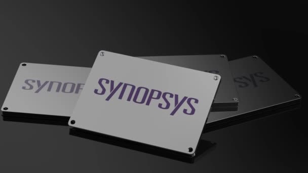 Synopsys Logotyp Internationell Signal Standout Illustrativ Animation ...