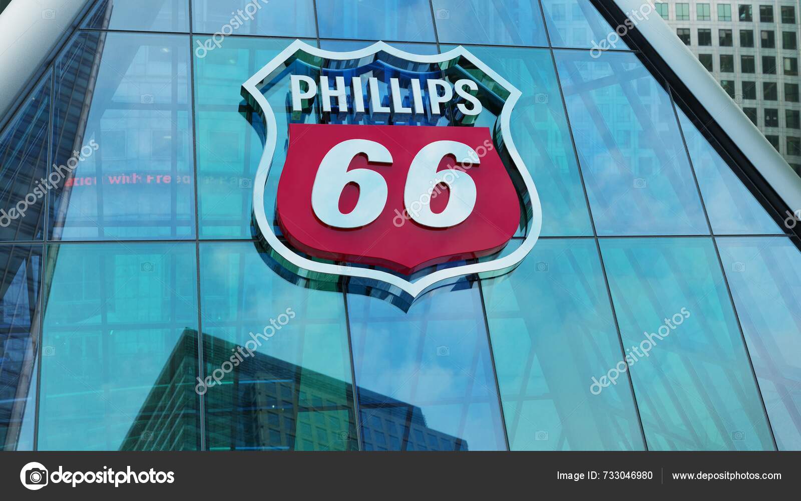 Phillips Modern Urban Tower Downtown Offices Corporation Stocks Market ...