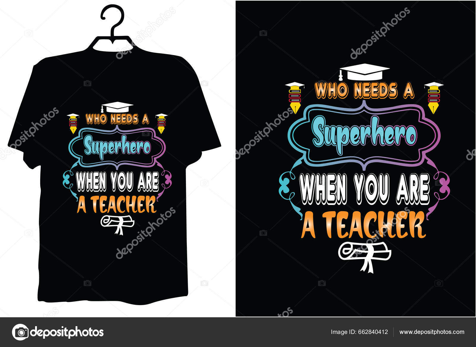 Teacher Shirt Design Vector Stock Vector By ©designermdsani705 Gmail