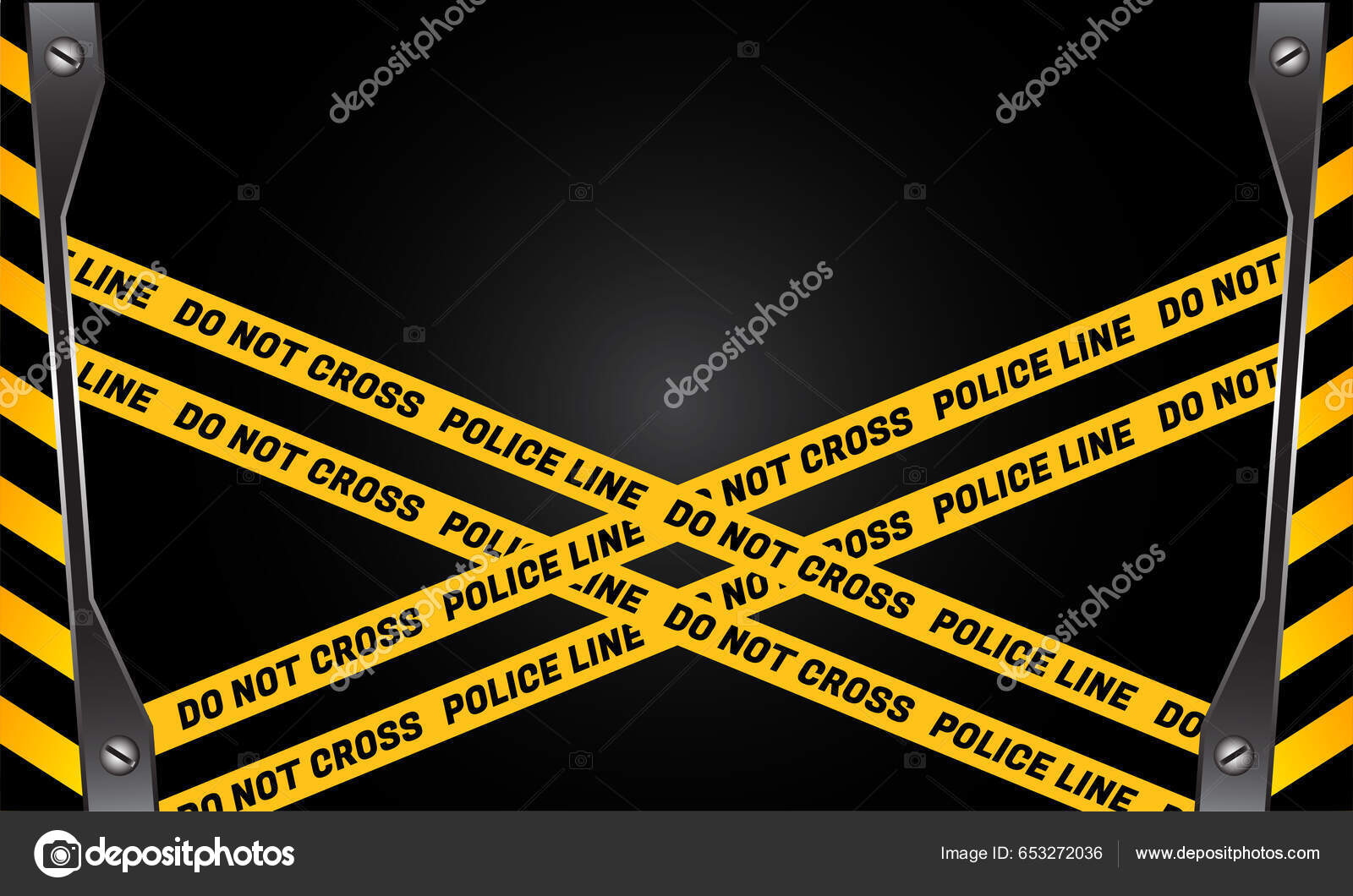 Police Line Background