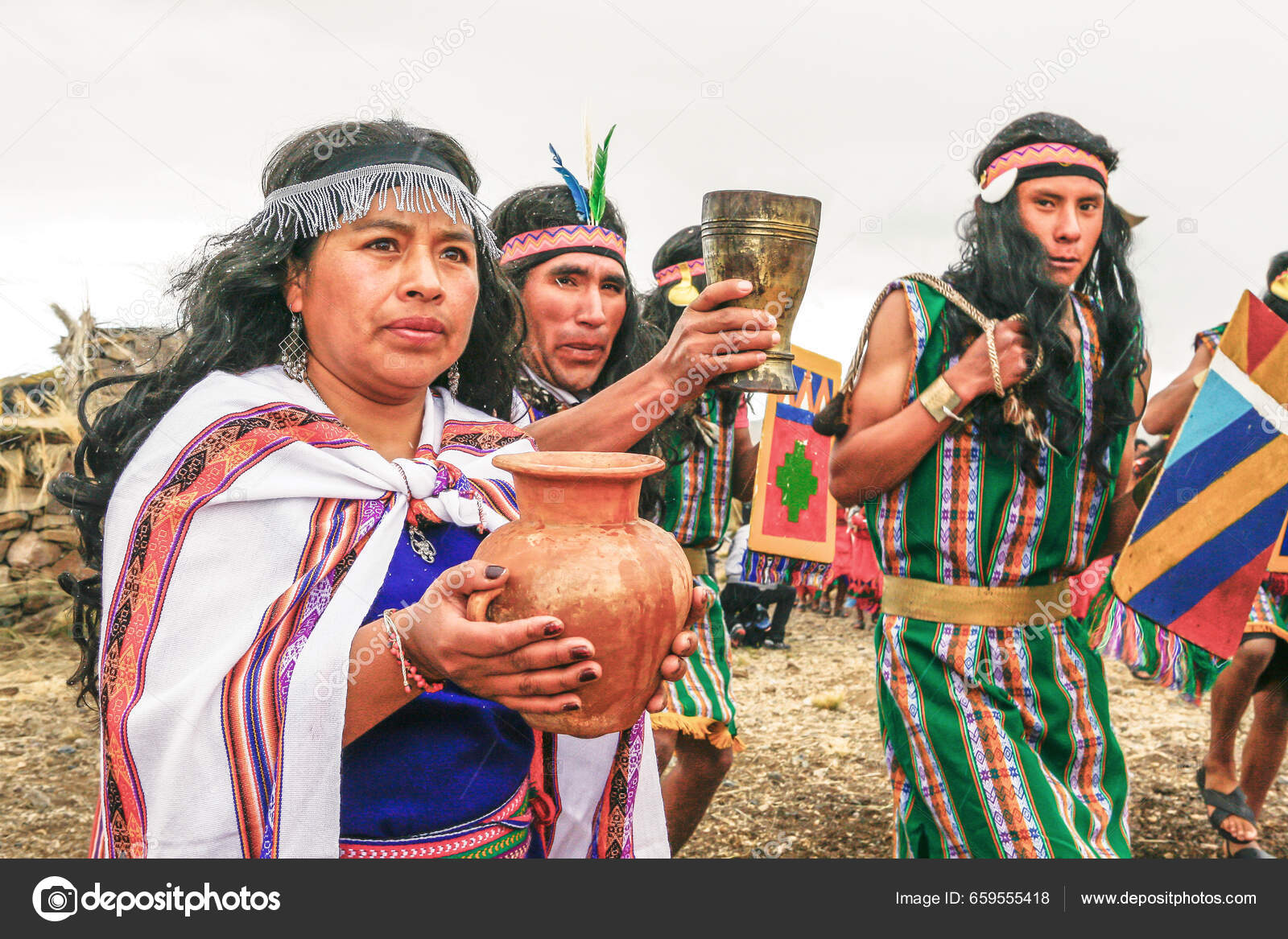 Indigenous People Andes Andes Peru — Stock Editorial Photo © Milton2023 ...