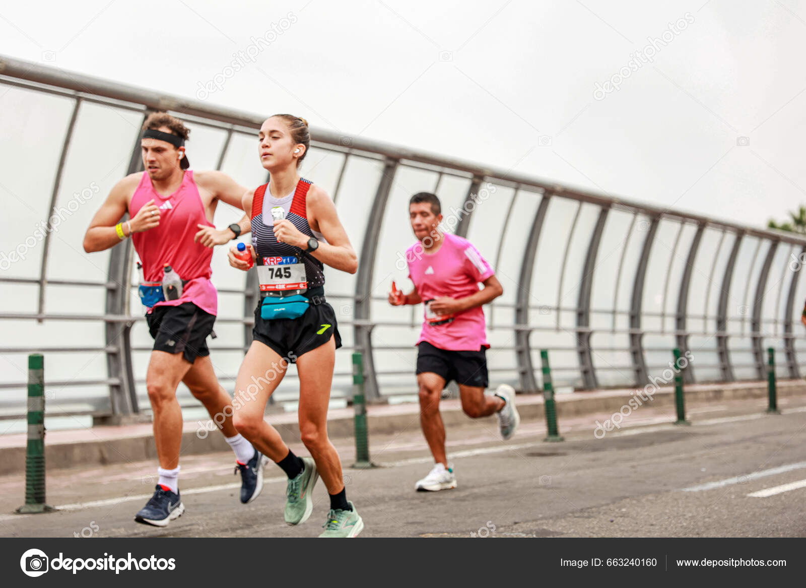 Athlete Competing Lima 42K Marathon May 2023 — Stock Editorial Photo ...