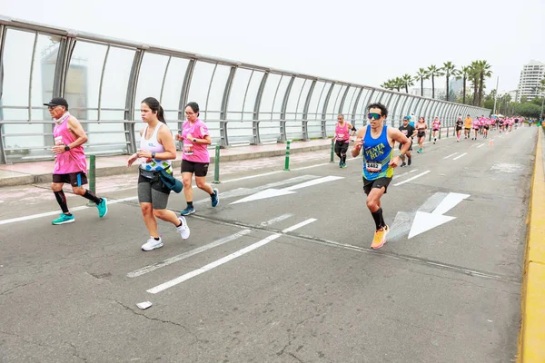 Lima Peru May 2023 Athletes Compete Lima Marathon 42K 2023 — Stock ...