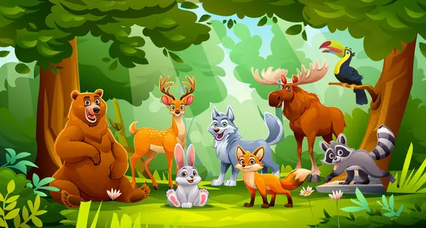 Forest Animal Community