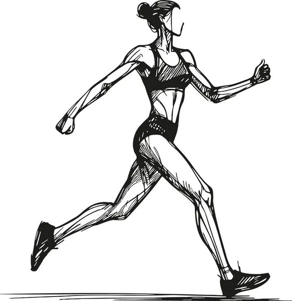 21,382,033 Runner sketch Vector Images | Depositphotos