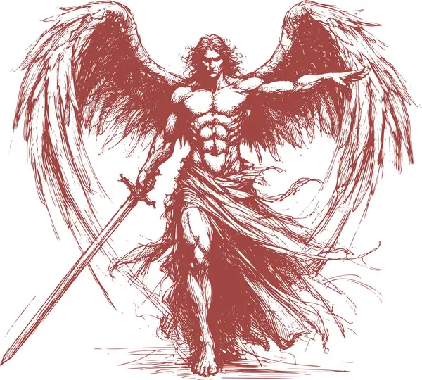 Arcangelo di san michele Imágenes Vectoriales, Gráfico Vectorial de ...