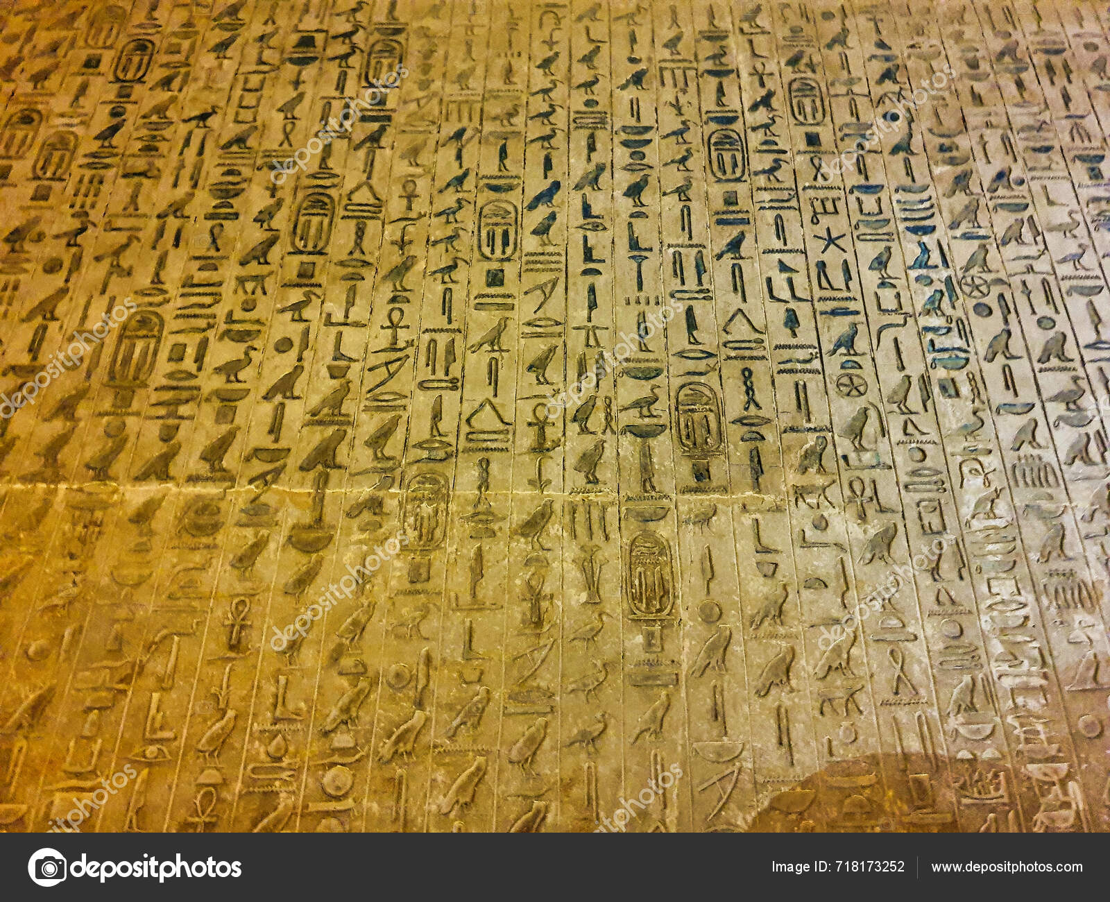 Famous Pyramid Hieroglyphic Texts Pyramid Unas 5Th Dynasty Identifying ...