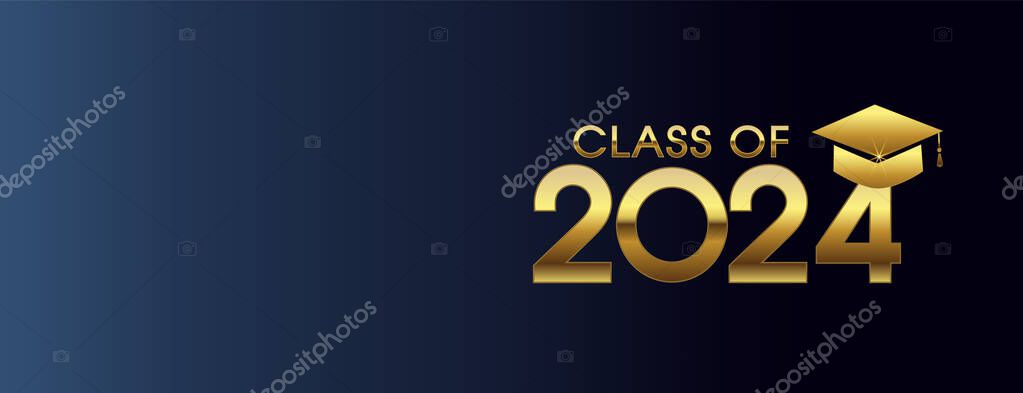 Clase 2024 Banner Escritura Letras Palabras Felicidades Letras ...
