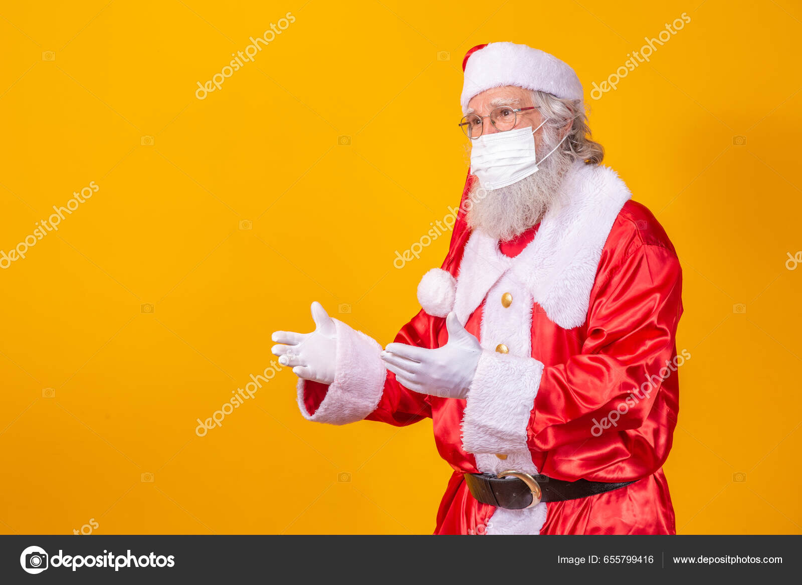 Real Santa Background