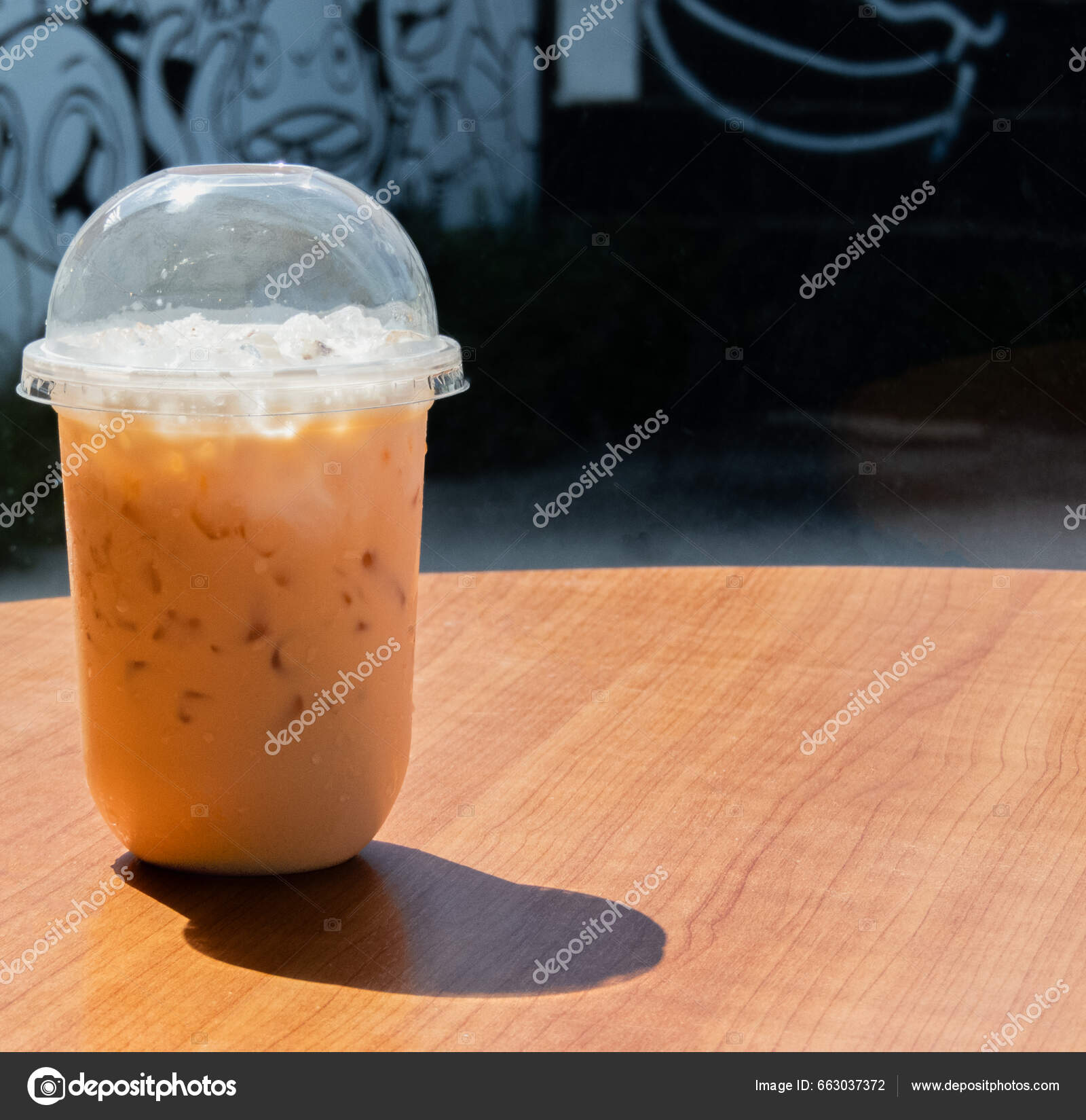Thai Tea Table Delightful Refreshing Beverage Captures Unique Flavors ...