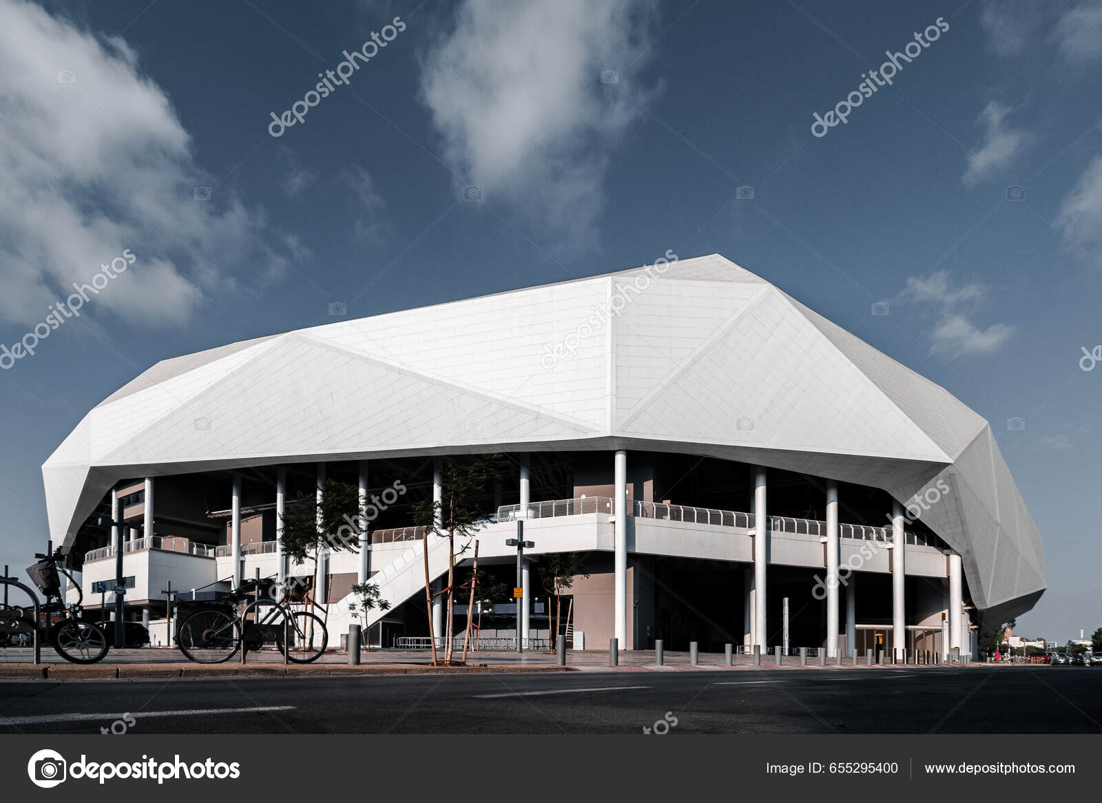 Tel Aviv Jaffa Israel June 2022 Bloomfield Stadium High Quality — Stock ...