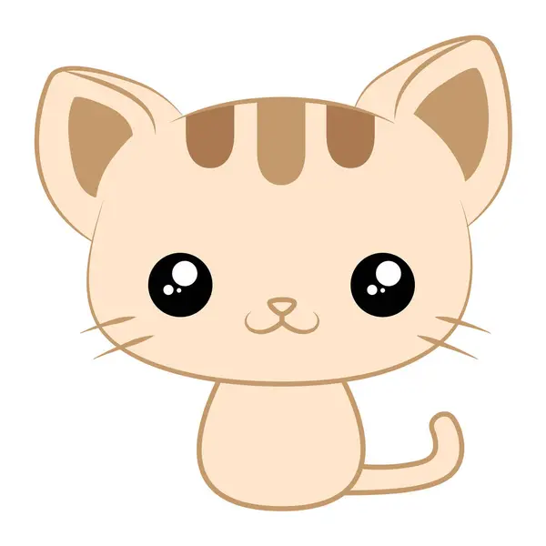 Gatito de dibujos animados imágenes de stock de arte vectorial ...