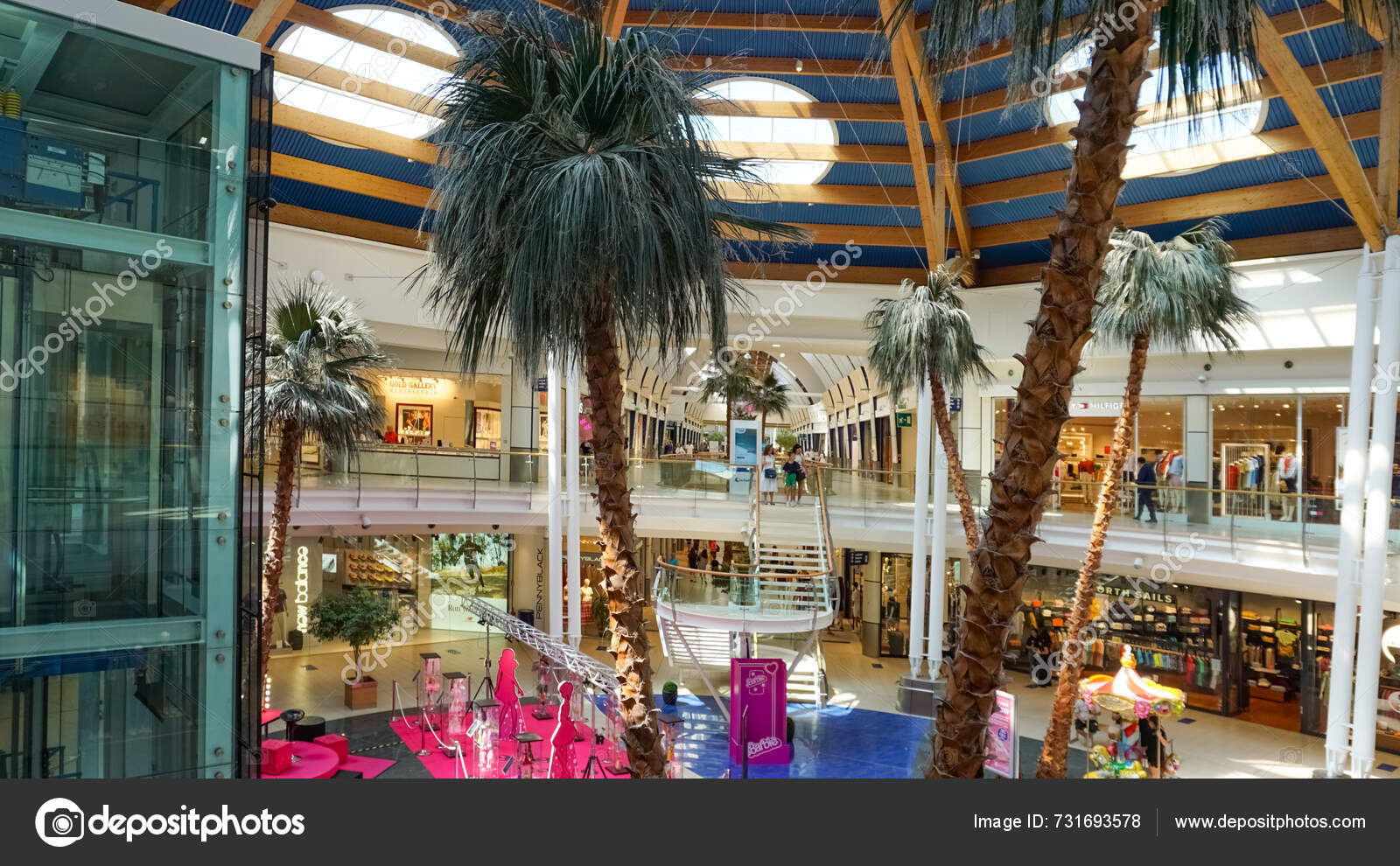 Rimini Italy June 2024 Befane Centre Commerce Biggest Shopping Center ...