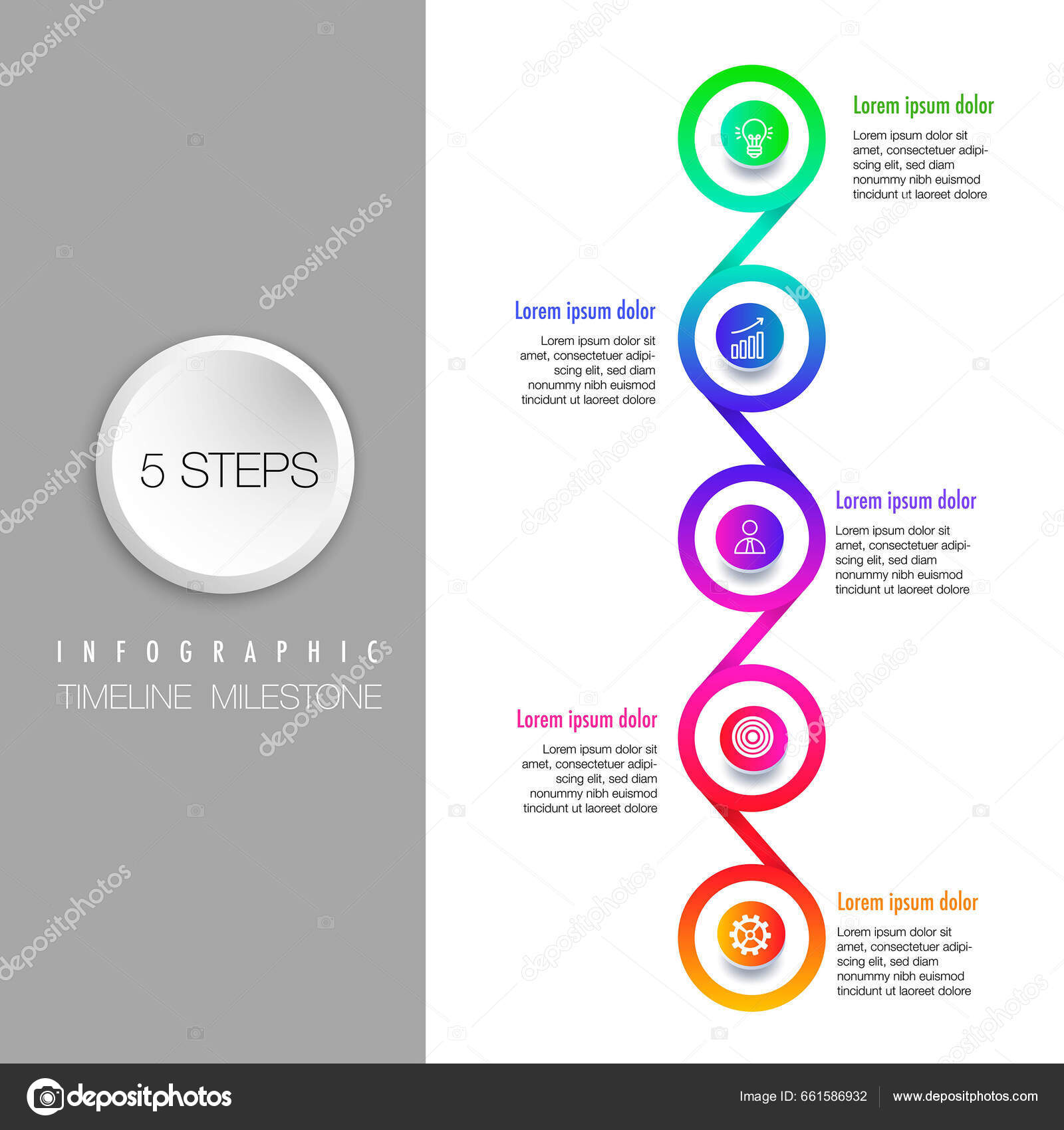 Steps Infographic Business Presentation Infographic Outlines Steps ...