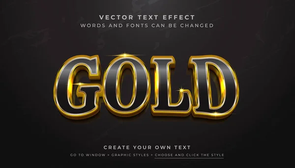 12,174,244 Gold text effect Vector Images | Depositphotos