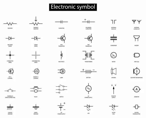 Microphone Circuit Symbol