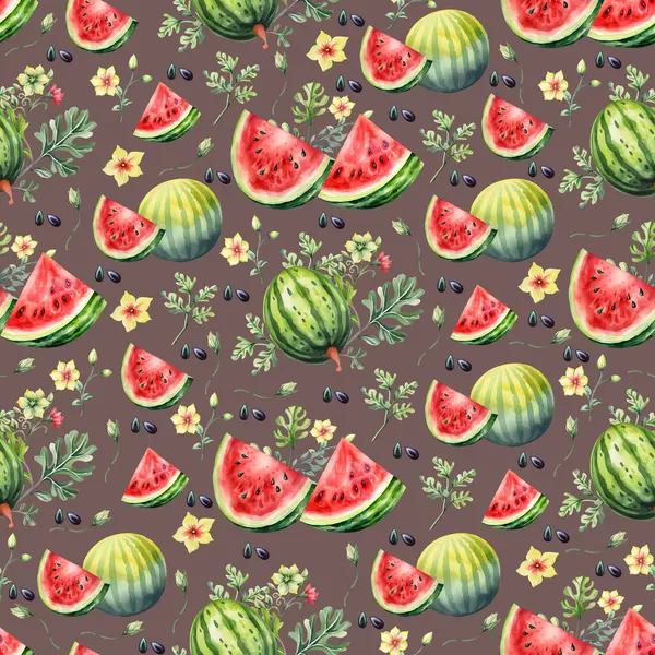 Watercolor Watermelon Illustration Clipart Isolated White Background ...