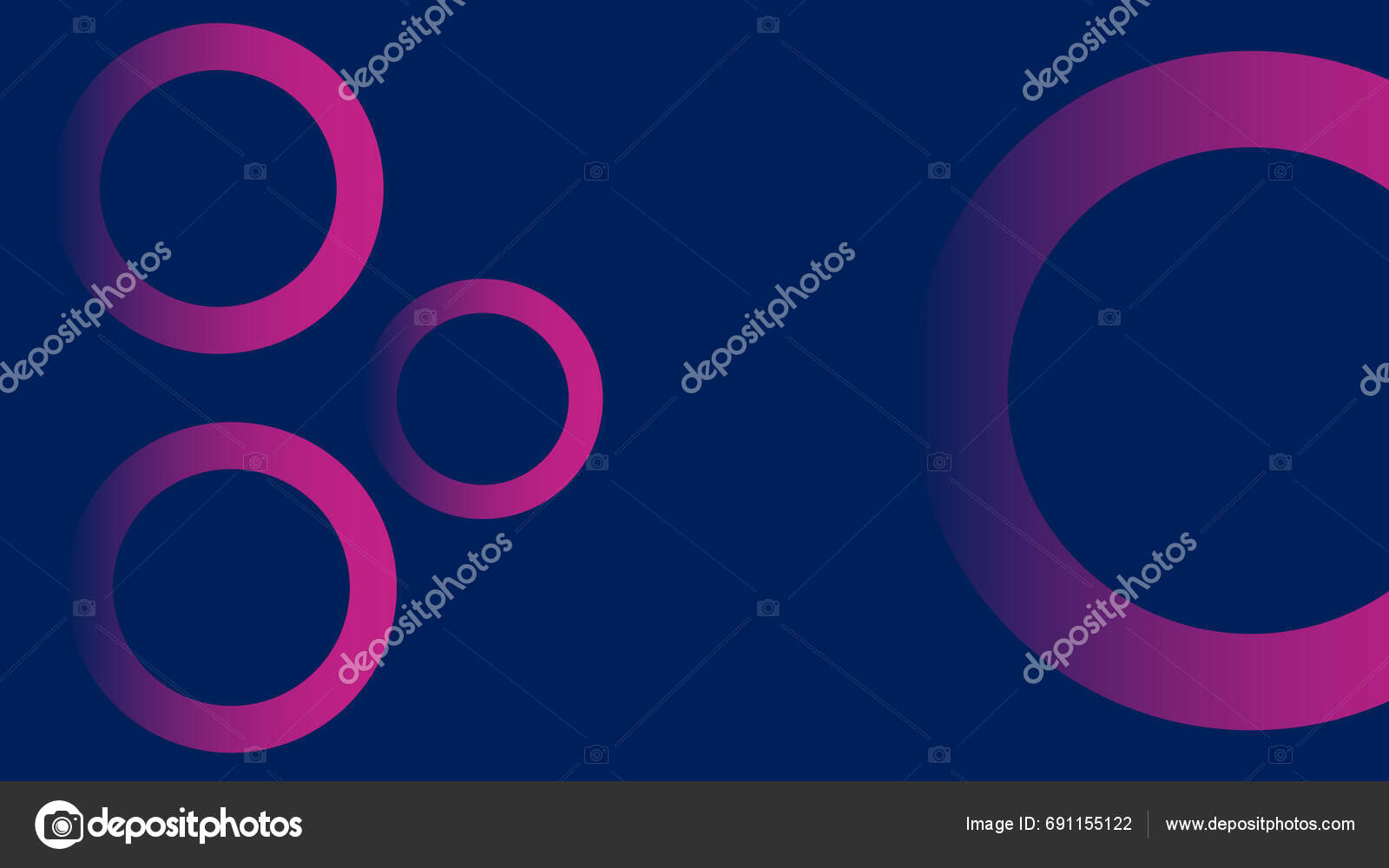 Vector Illustration Set Different Shapes Circles Stock Vector by ...