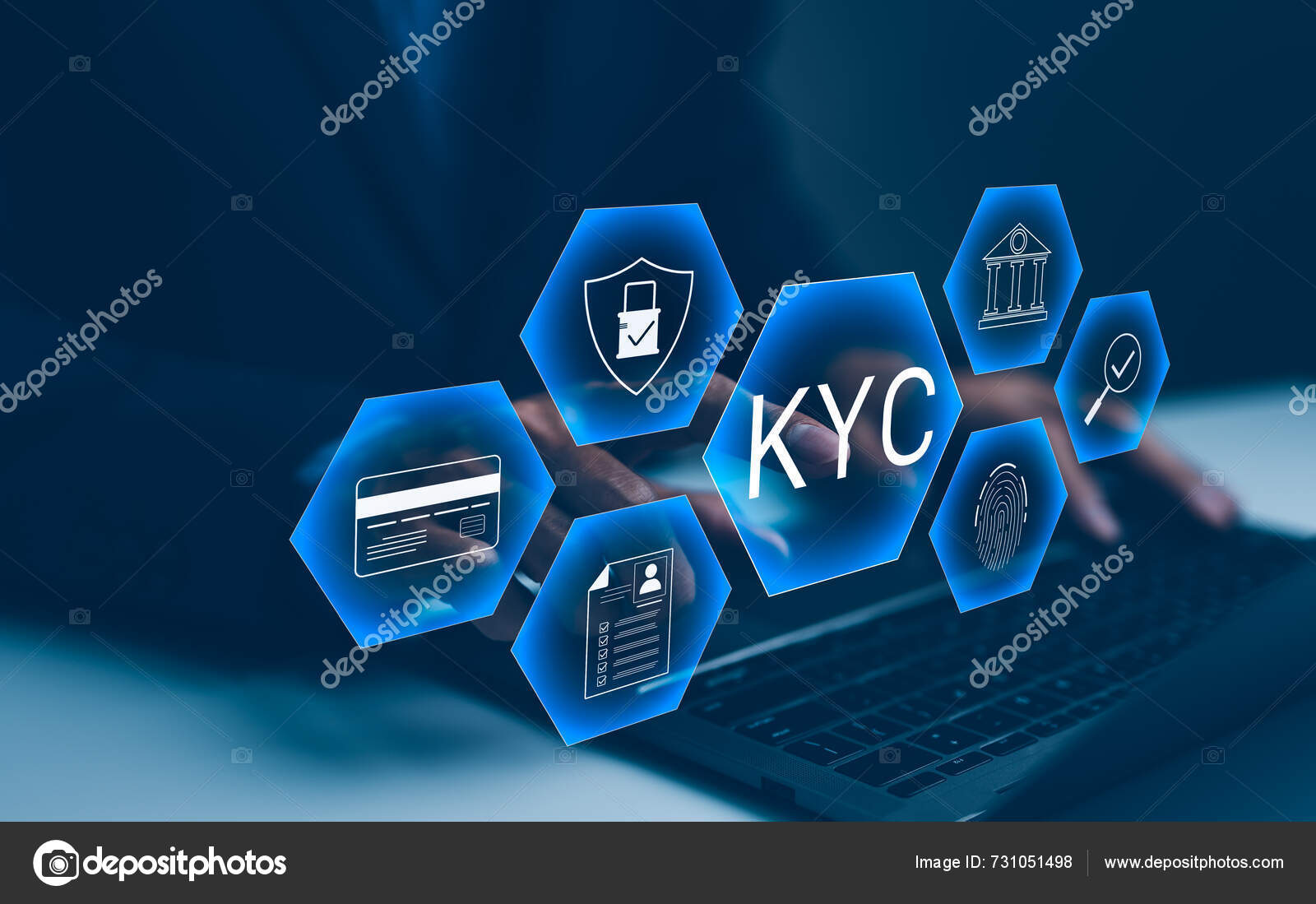 Interactive Kyc Compliance Interface User Business Professional ...