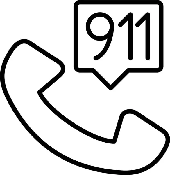 911 call Vector Images | Depositphotos