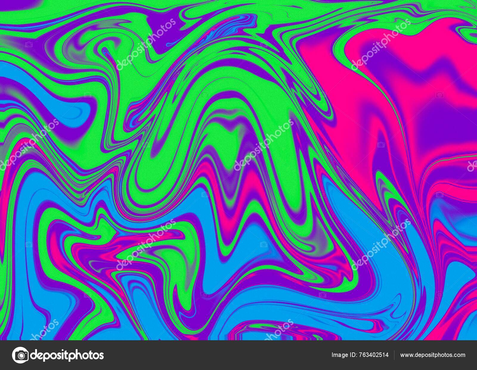 Abstract Pattern Colored Liquid Color Dilutions Paint Liquid Paint ...