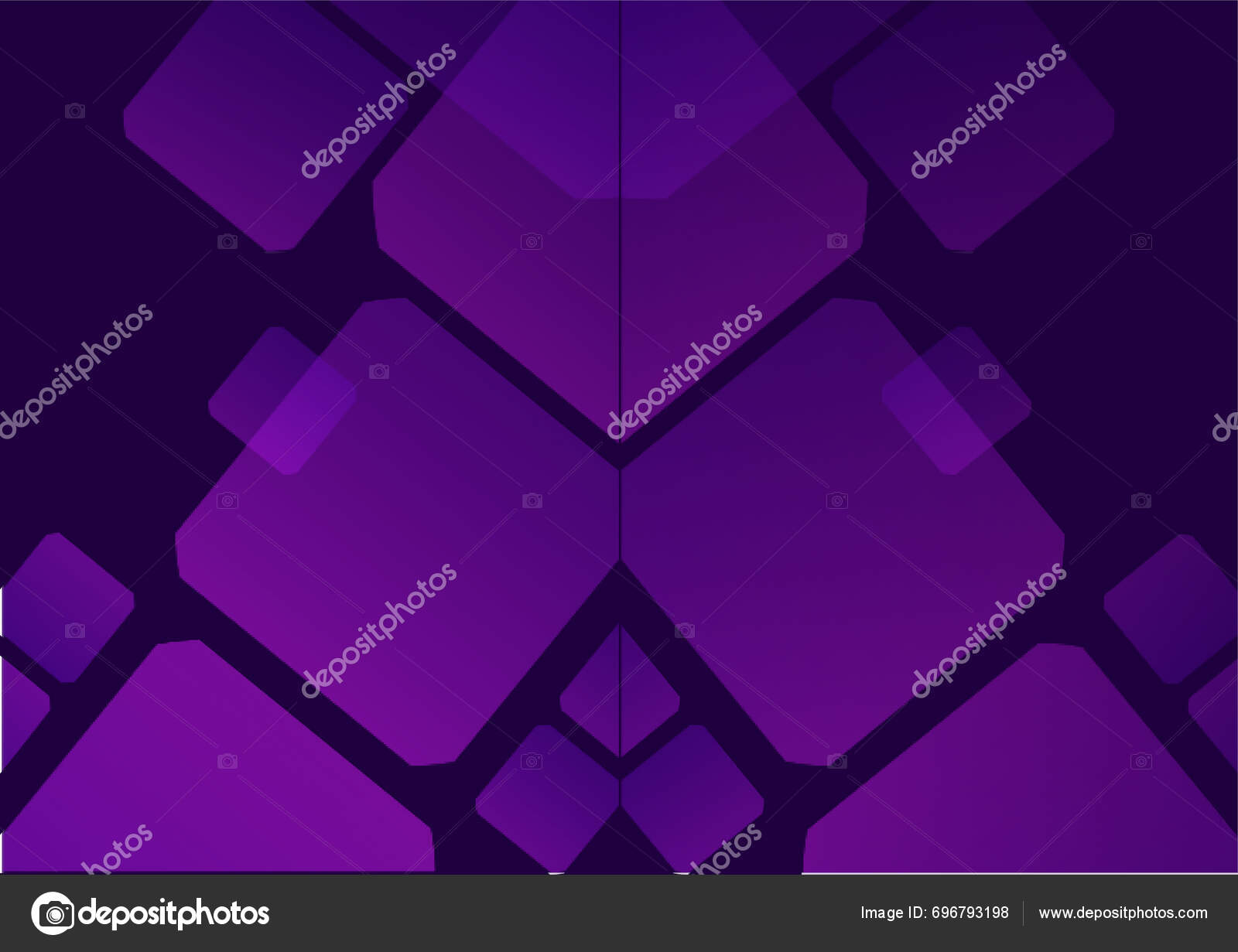 Template Background Design Gradient Purple Stock Vector by ...