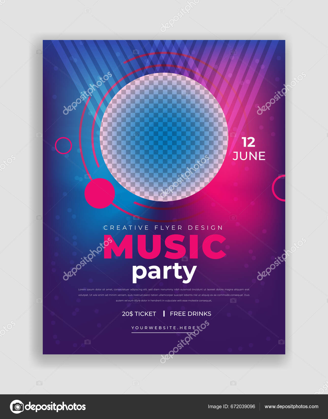 Music Event Poster Templates Free