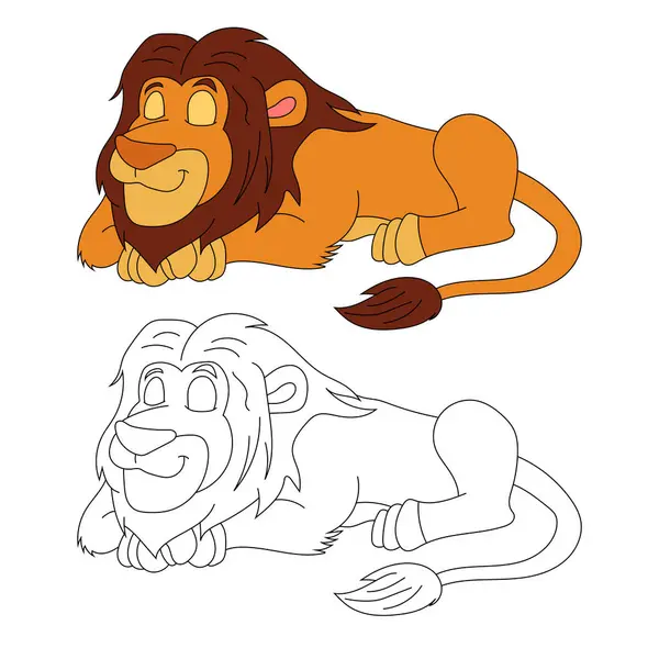 Lion Clipart Doodle Animals Clipart Cartoon Wild Animals Clipart Lovers ...