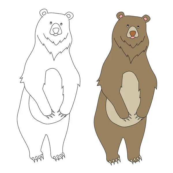 Bear Clipart Doodle Animals Clipart Cartoon Wild Animals Clipart Lovers ...