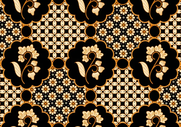 Batik Indonesian Technique Wax Resist Dyeing Applied Whole Cloth Cloth ...