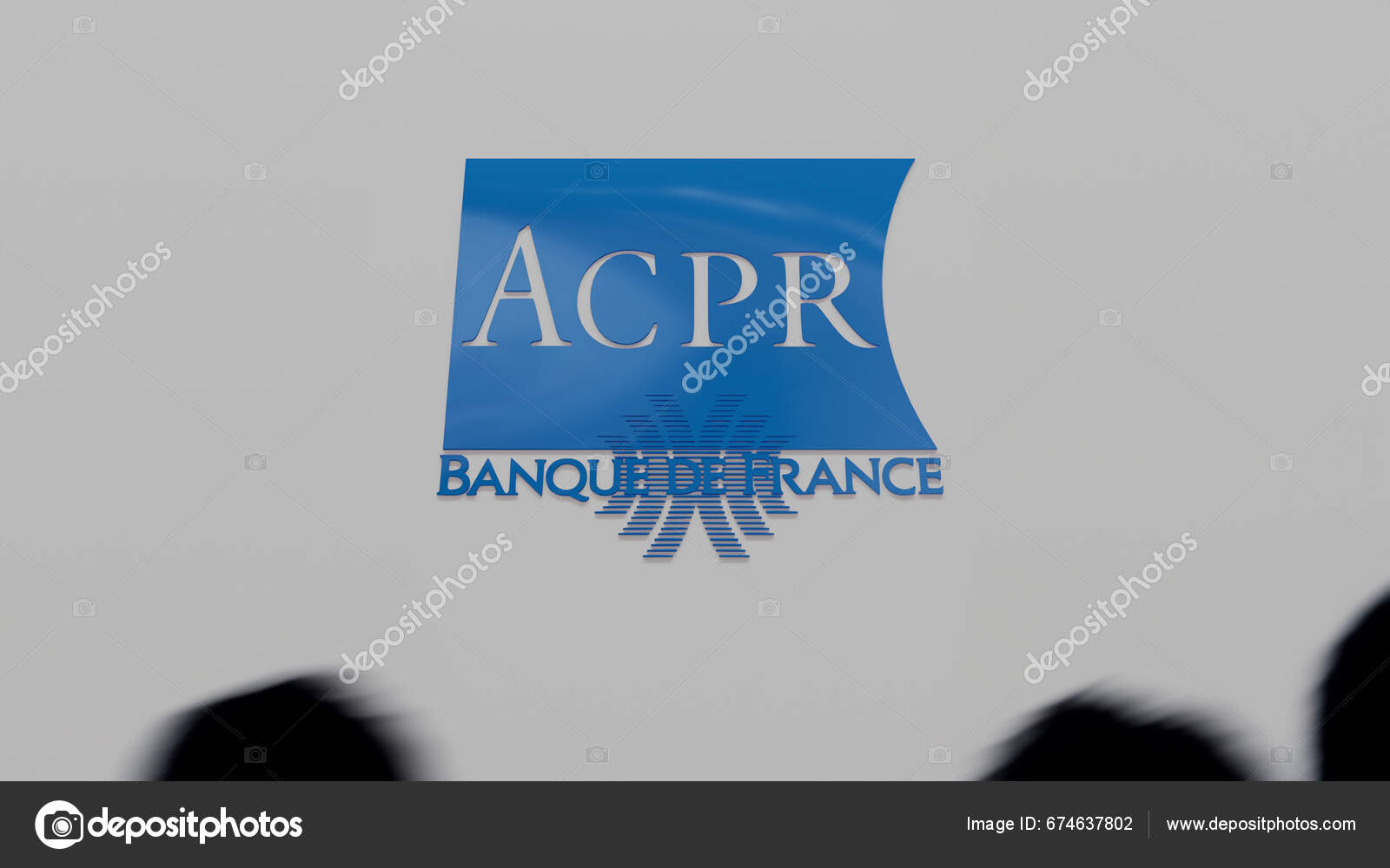 September 5Th 2023 Acpr Logo White Wall Blurry Passer Foreground ...