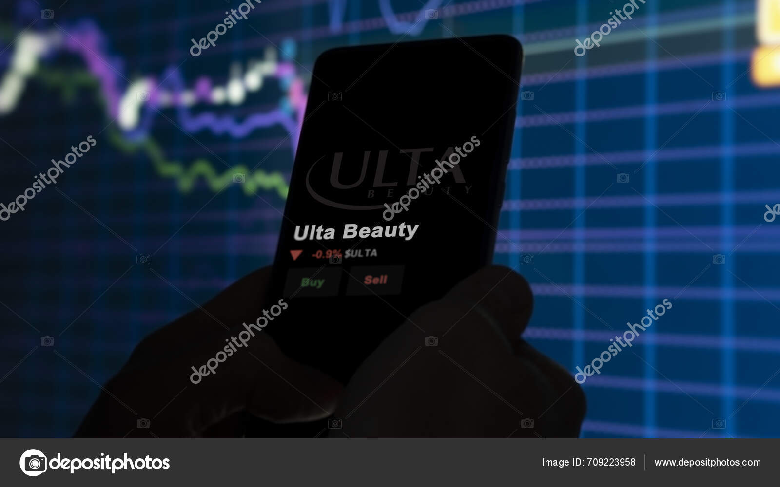 January 15Th 2024 Logo Ulta Beauty Screen Exchange Ulta Beauty — Stock ...