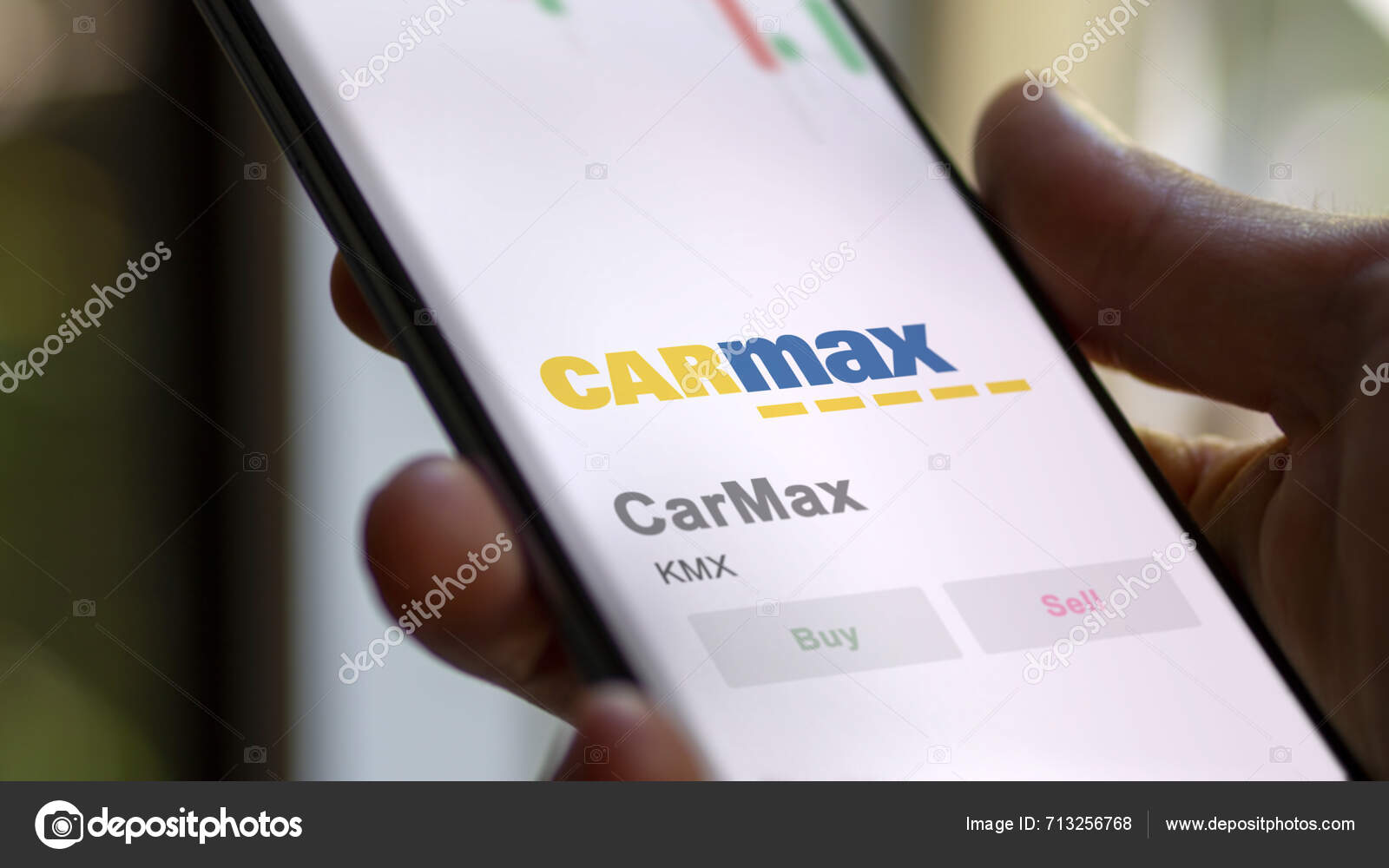 Abril 2024 Logotipo Carmax Pantalla Intercambio Carmax Existencias Precios Kmx — Foto editorial ...