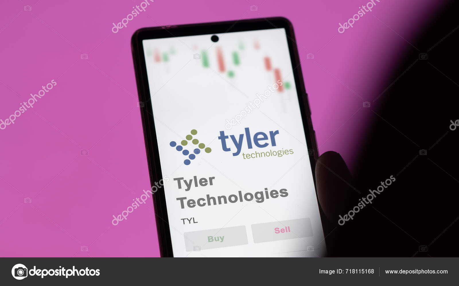 Abril 2024 Plano Texas Primer Plano Logotipo Tyler Technologies ...