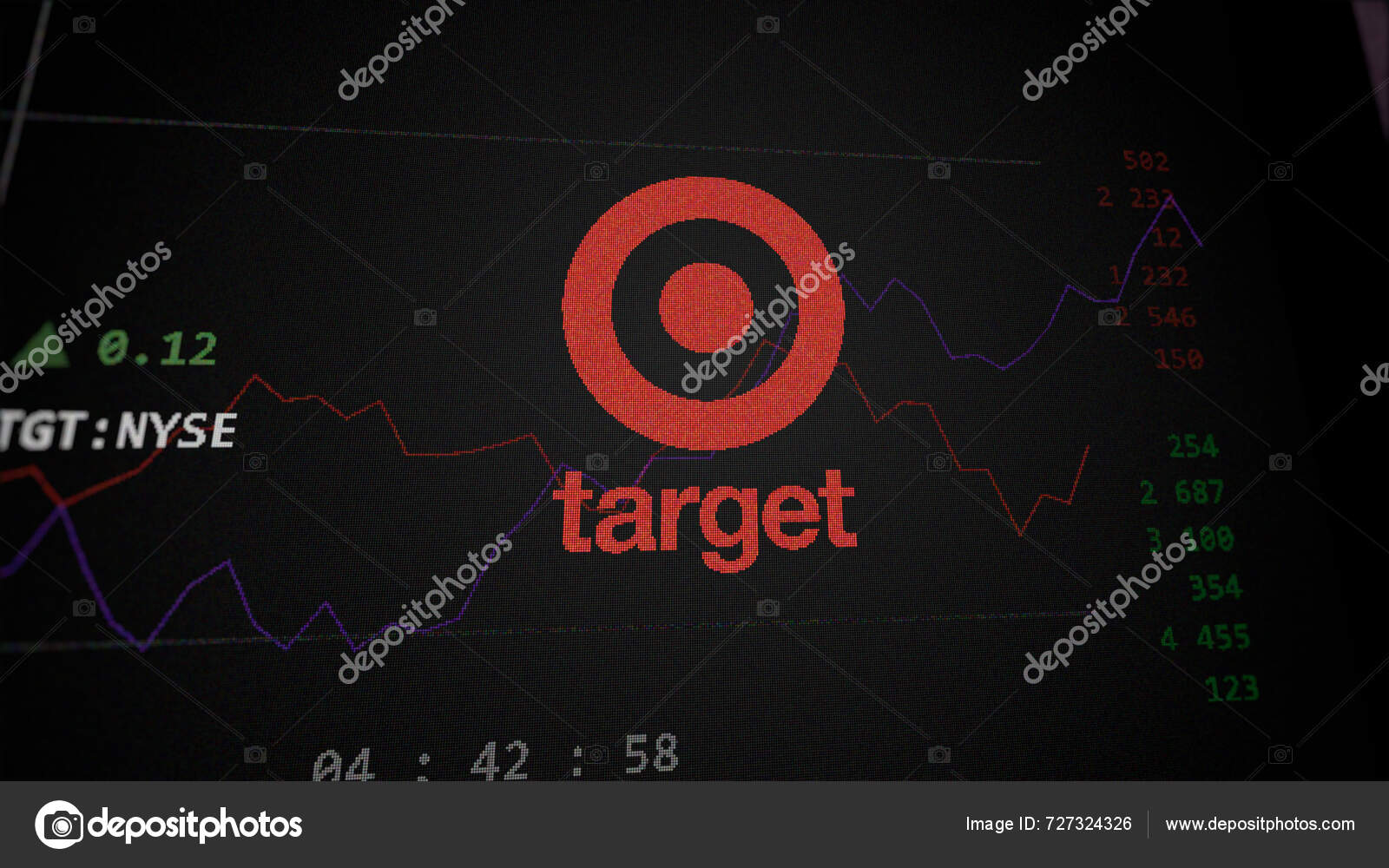April 09Th 2024 Minneapolis Minnesota Close Logo Target Corporation ...