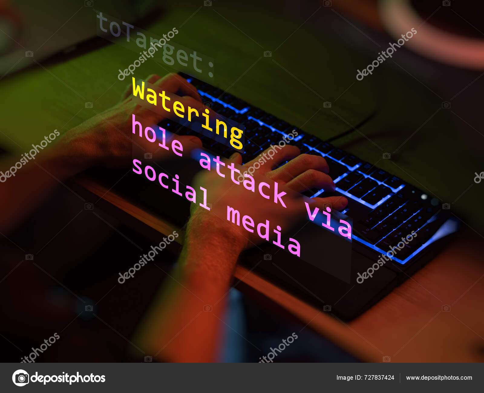 Cyber Attack Biometric Authentication Bypass Vulnerability Text Binary System Ascii — Stock