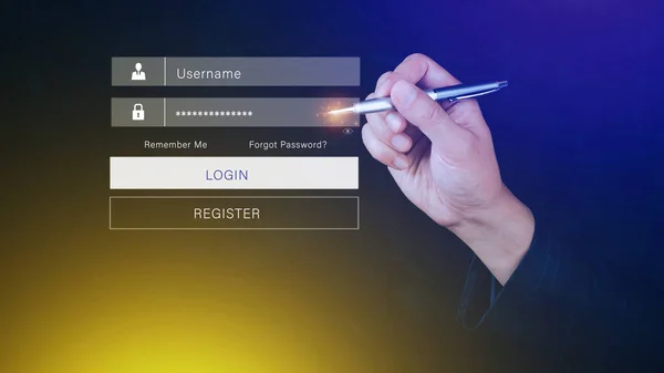Login screen Stock Photos, Royalty Free Login screen Images | Depositphotos