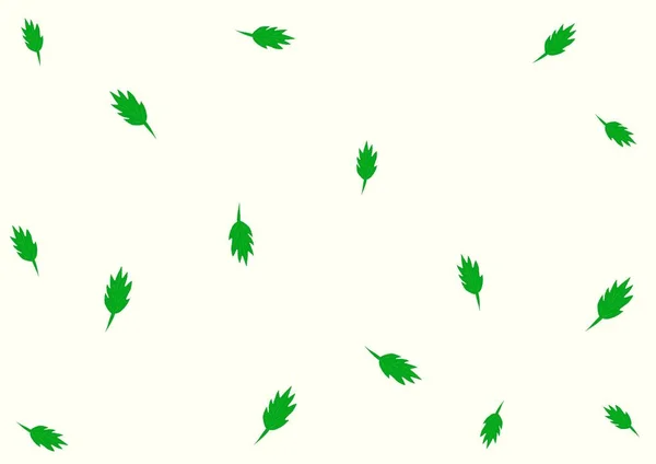 Falling Green Leaves Gif