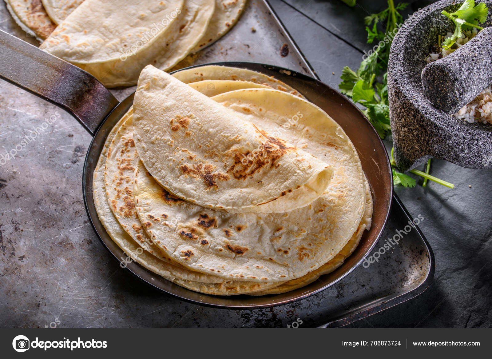 Crunchy Delight Ultra Image White Baked Corn Tortilla Close — Stock ...