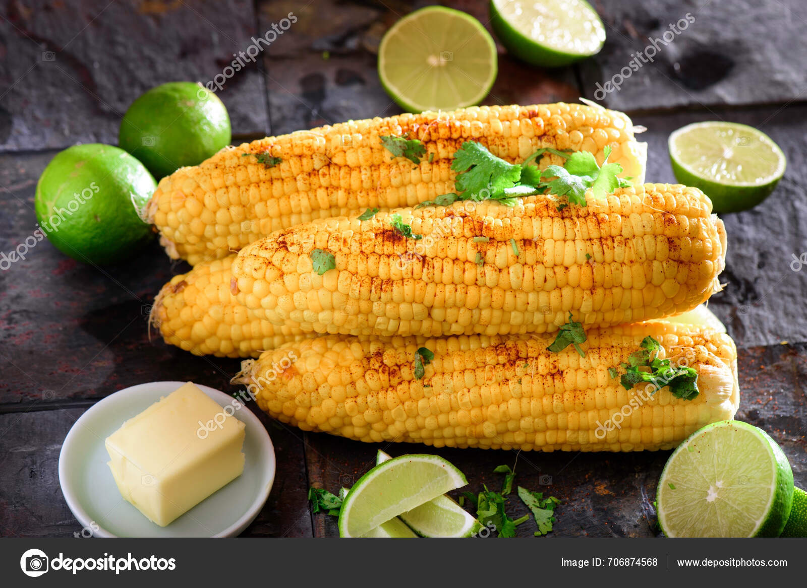 Corn Delight Ultra Image Delicious Steamed Corn Cob — Stock Photo ...