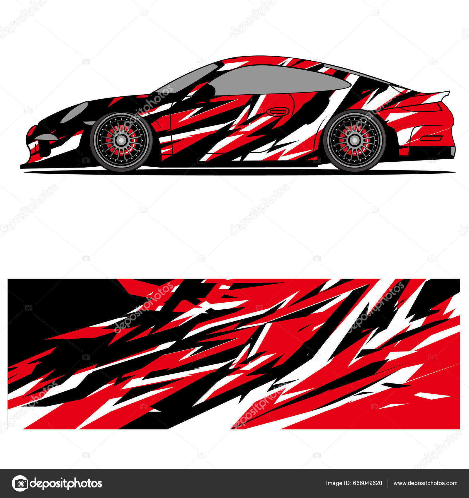Racing Graphics Vector