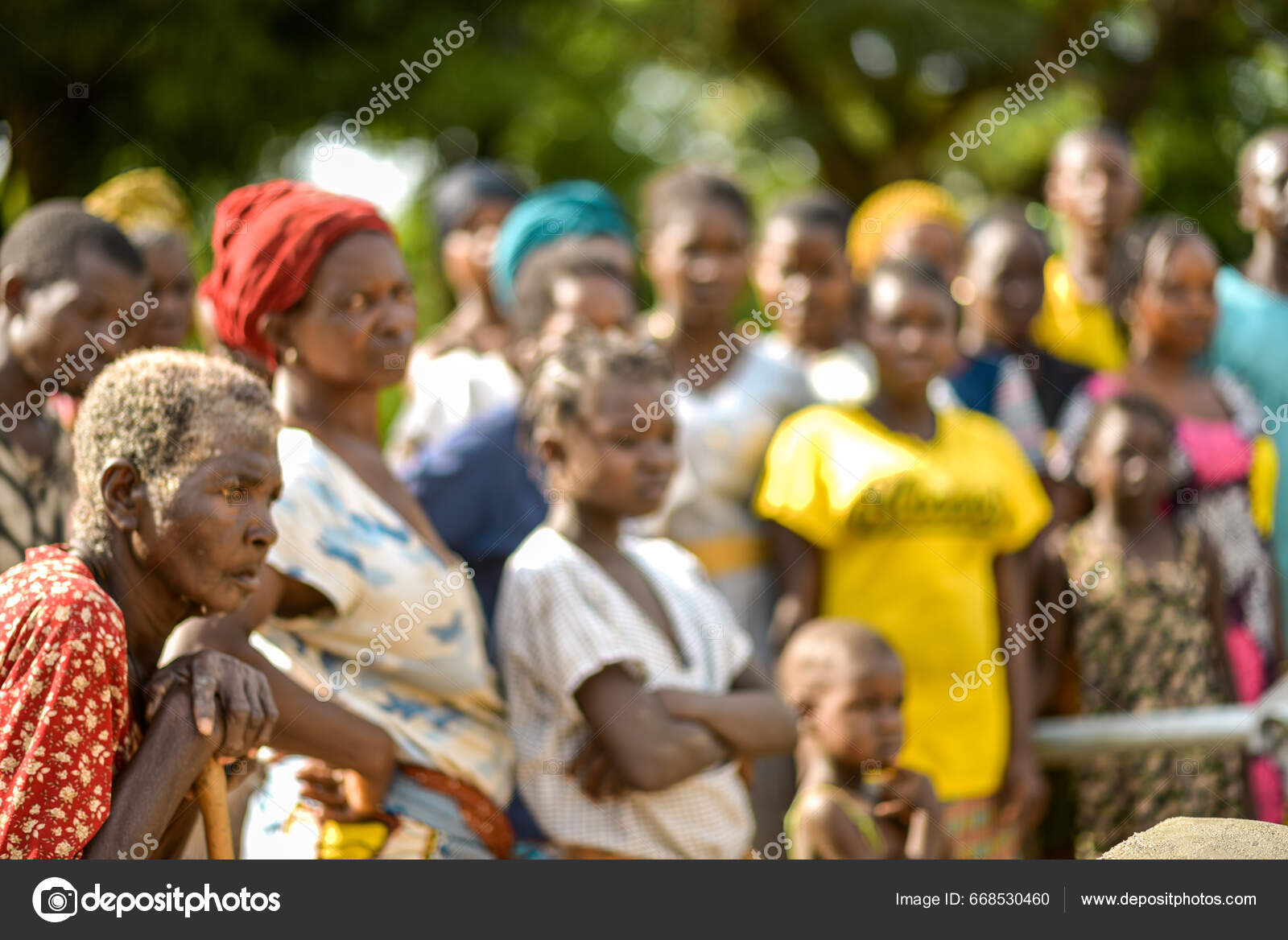 Talata Plateau State June 2023 Community Members Standing Newly Built ...