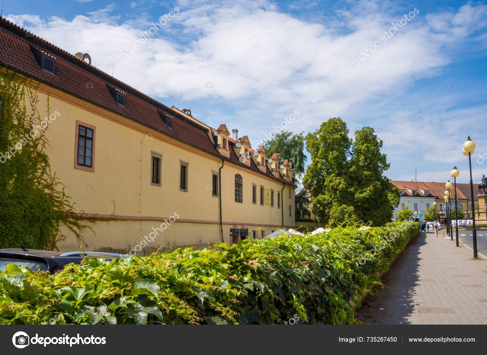 Podebrady Chequía Julio 2024 Castillo Histórico Podebrady Edificios ...