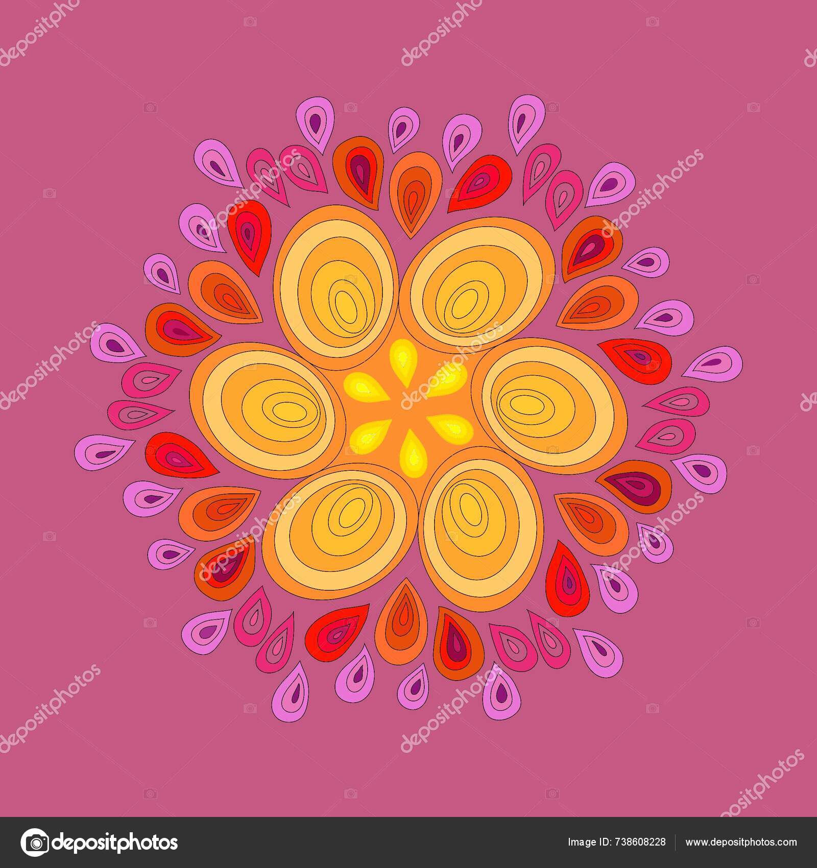 Pattern Decor Art Design Simple Design Fabric Textile Bright — Stock ...