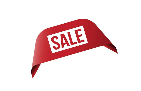 Red Banner Big Sale White Background Stock Vector by ©01634307431 695707654